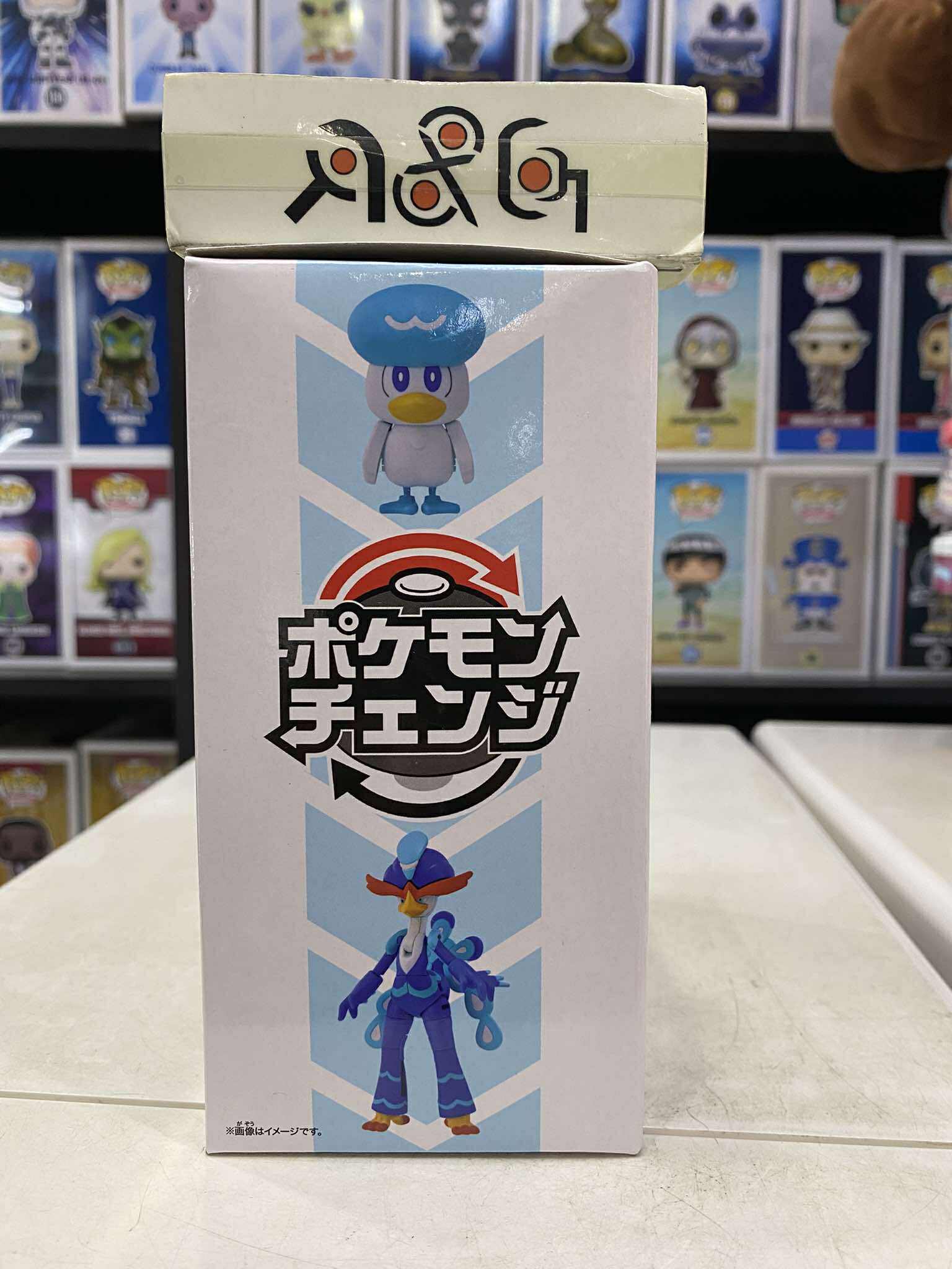 (R&G1) Bandai Pokemon Change Quaxly/Quaquaval Figure | Shopee Philippines