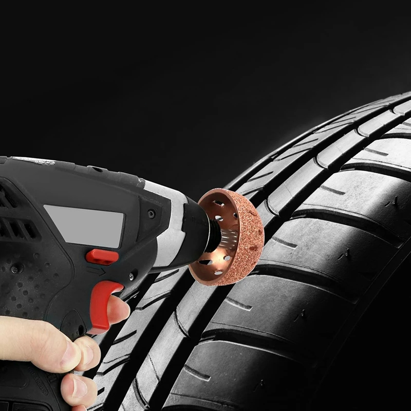 Tire Repair Patch Tools Set Tungsten Steel Buffing Wheel With Tire ...