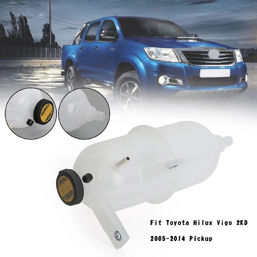 Coolant reservoir expansion tank bottel for toyota hilux vigo fortuner ...