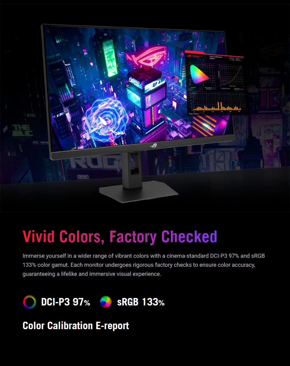 Asus ROG Strix XG27ACMES 27" HDR 2560 x 1440 Fast IPS 255Hz ELMB Sync ...