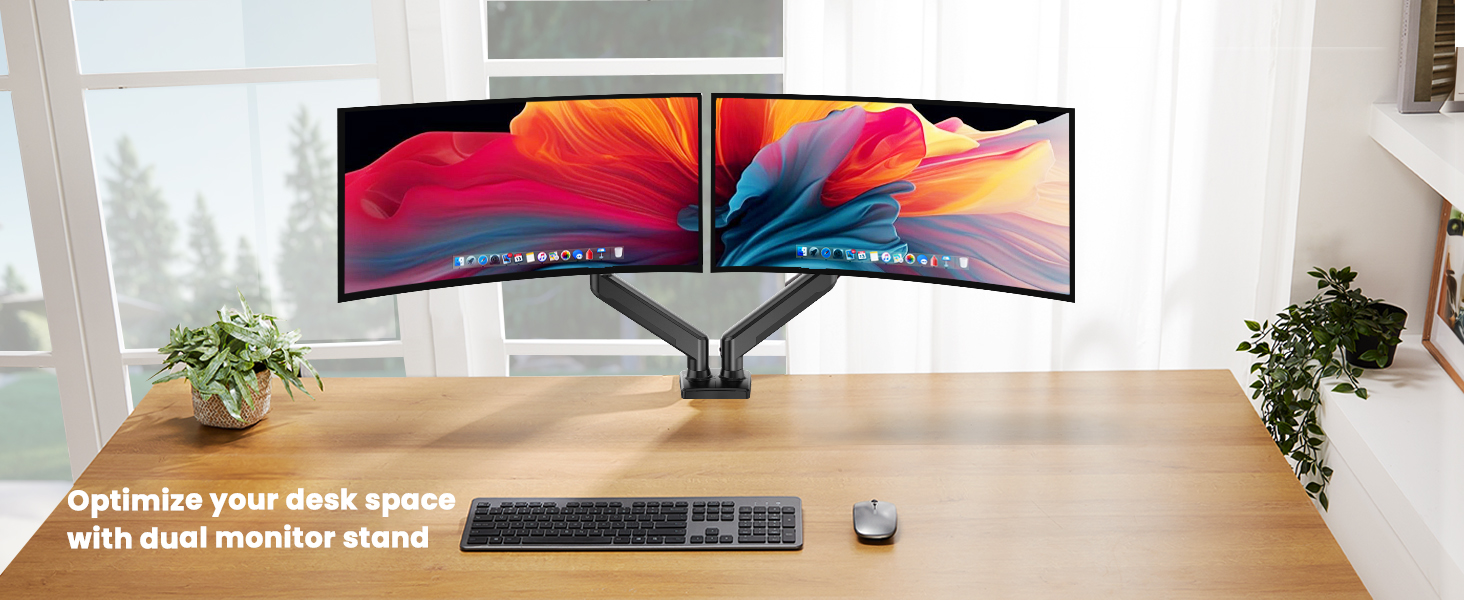 Expose Monitor Mount Laptop Adjustable monitor Stand PC Desk Arm ...