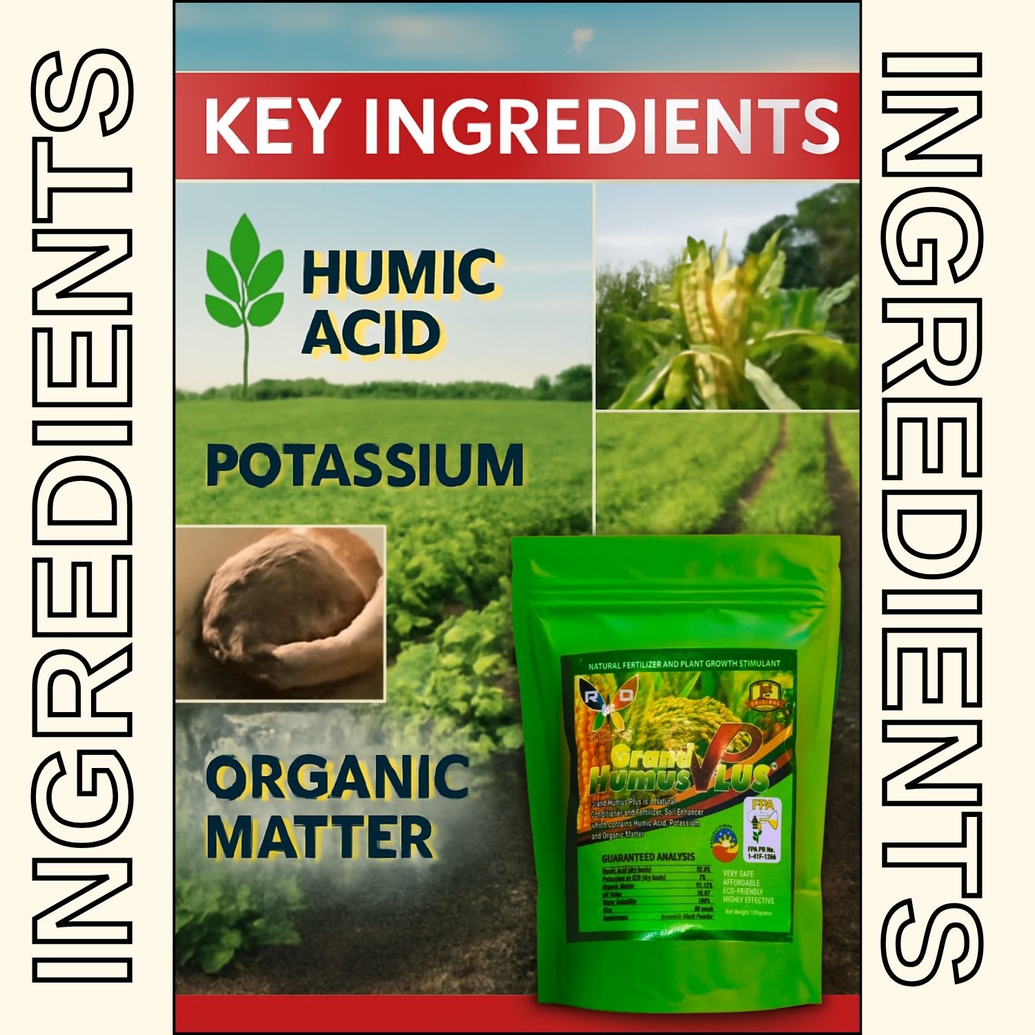 Humus plus 100g Soil Conditioner Grand humus | Shopee Philippines