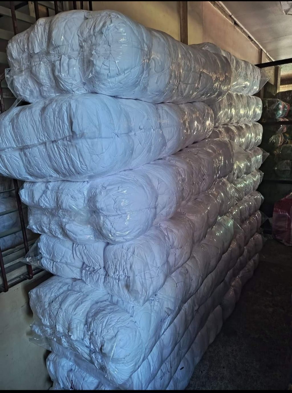 PURE WHITE COTTON RUG BASAHAN BILOG 25/50/100 Pcs ROUND RAG ...