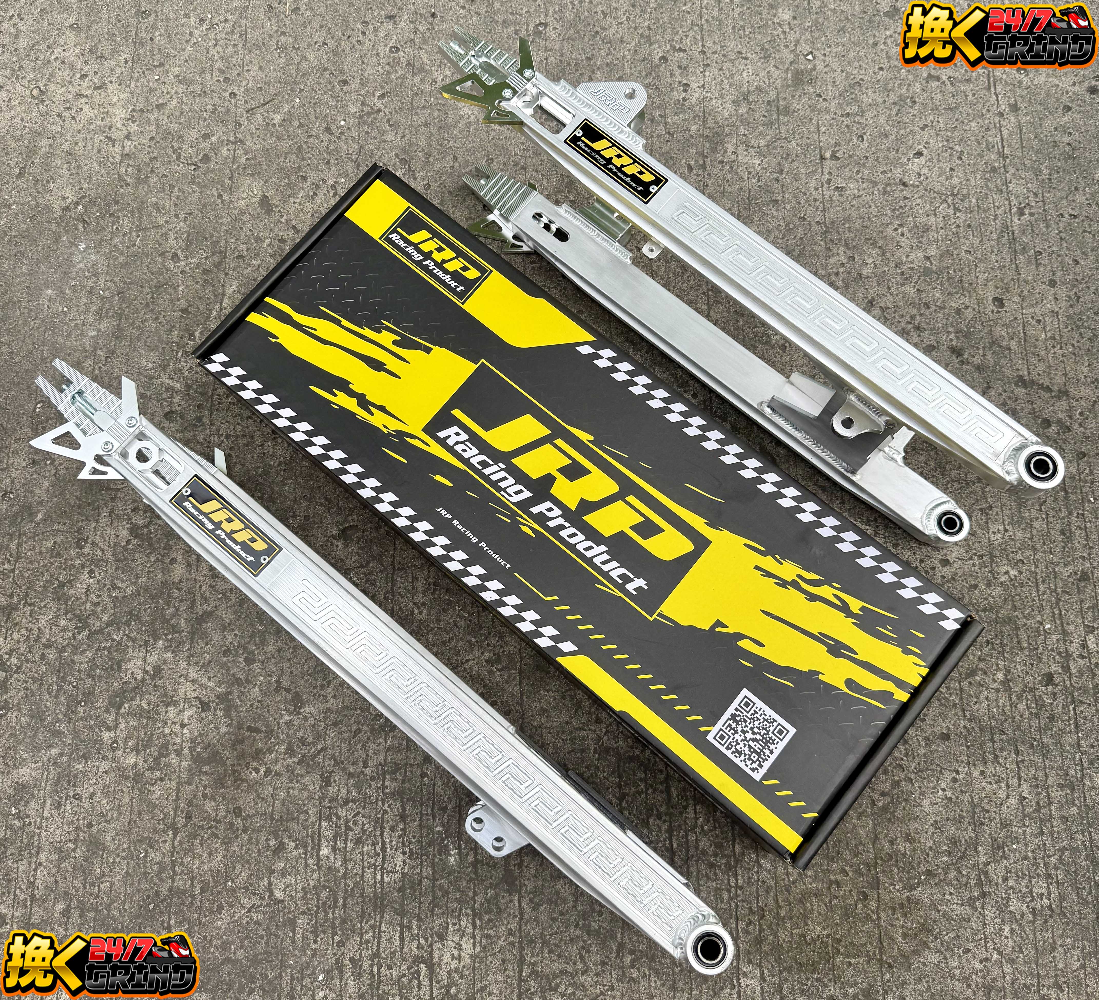 JRP CNC SWING ARM VERSACE NON SLOTTED GUNDAM RAIDER / WAVE | Shopee ...