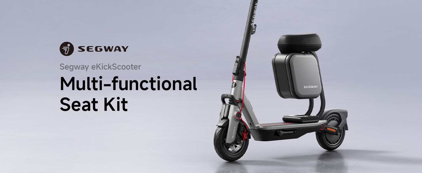 Segway eKickScooter Seat Kit, Compatible with E3, E3 Pro, F3, F3 Pro ...