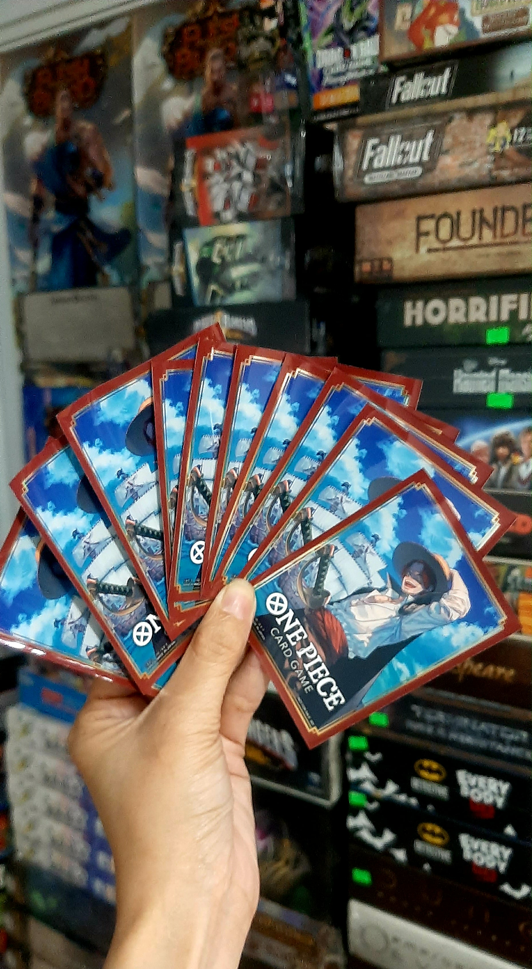 ONE PIECE CARD GAME OFFICIAL SLEEVES – Nico Robin (Brown Border, Travel ...