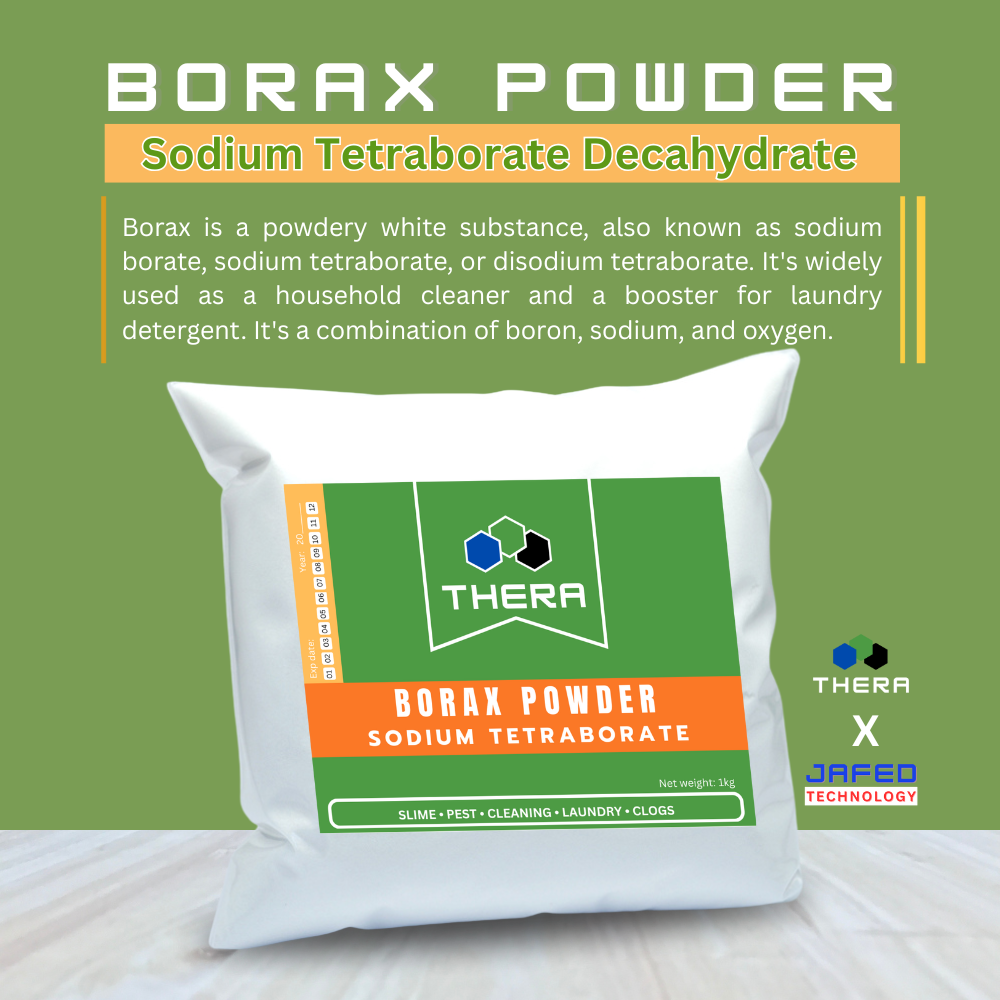 THERA Borax Powder Sodium Tetraborate Decahydrate for Slime Making ...