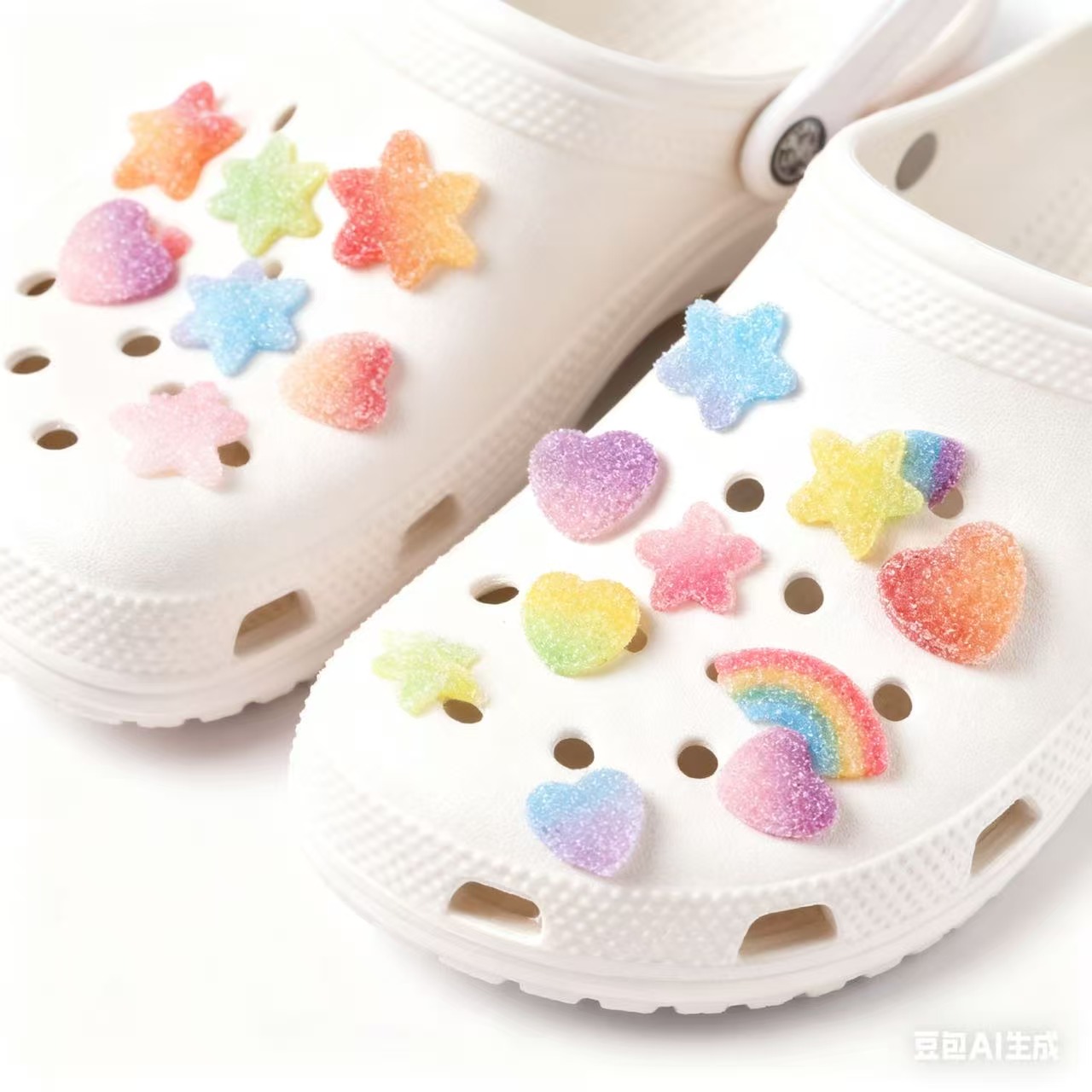 Candy color simulation food star love gummy candy accessories suitable ...