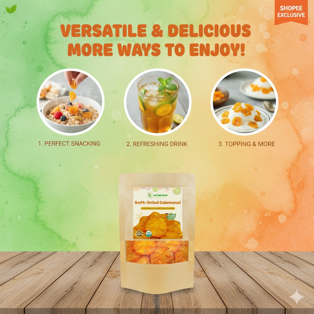 Premium Soft-Dried Calamansi Slices – High Vitamin C Snack | Natural ...