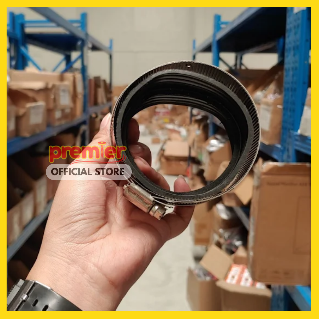 [local shipment] Hubless Coupling Rubber Coupling with Stainless Steel ...
