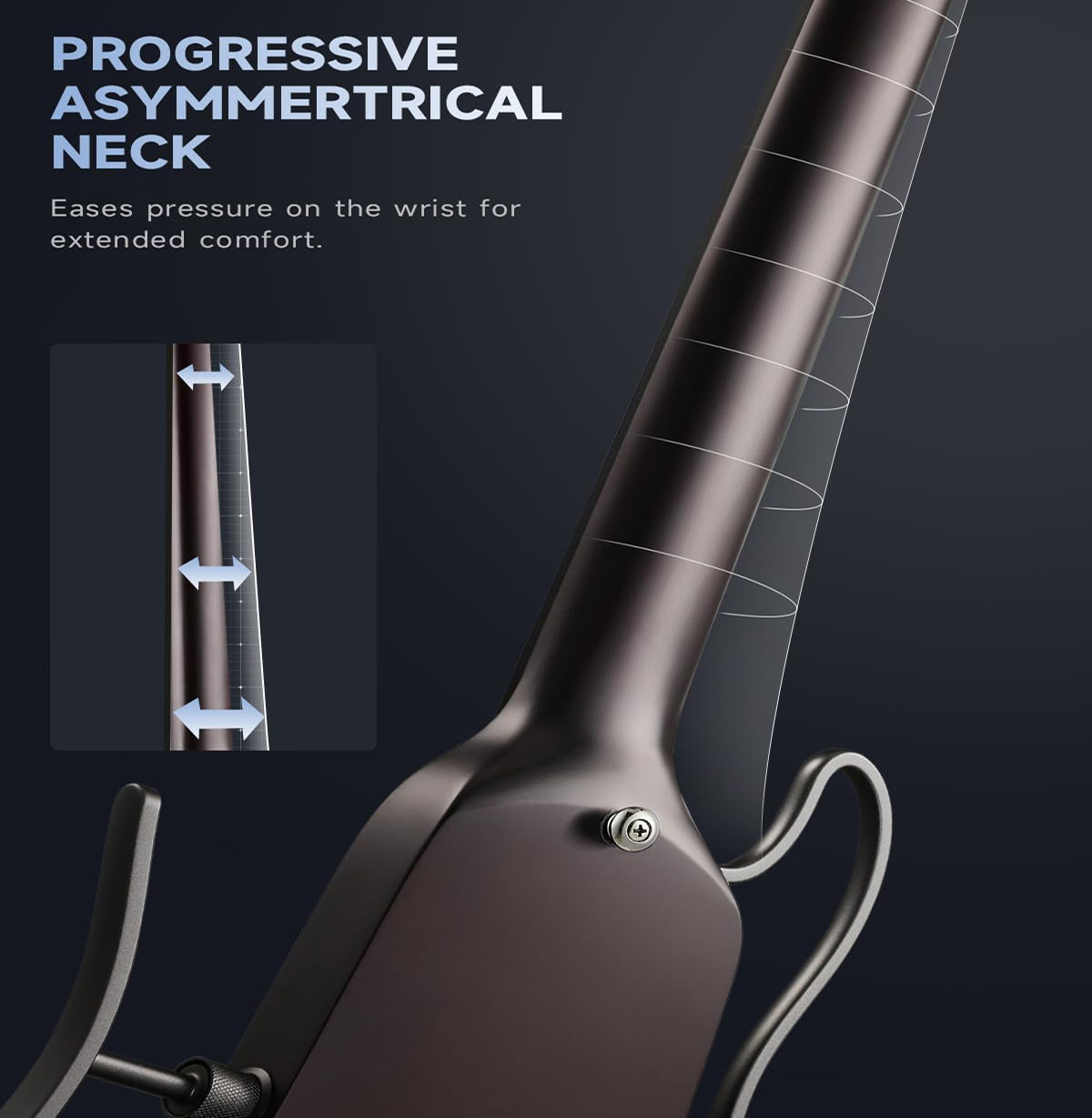 Donner HUSH-X Headless Silent Acoustic Electric Travel Guitar Removable ...