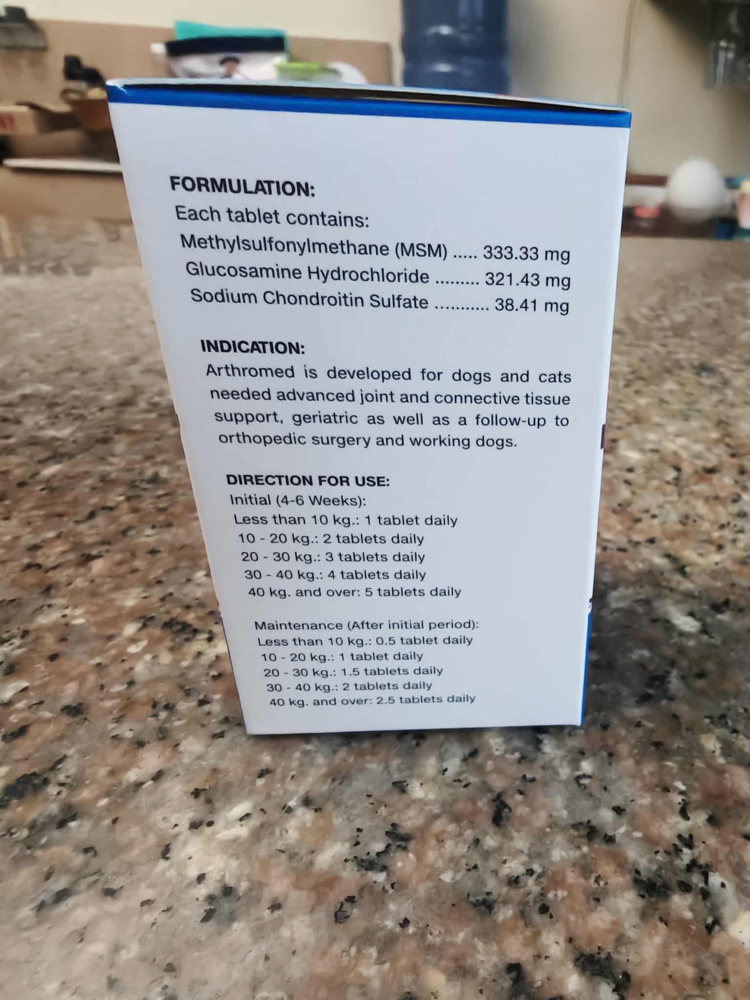 VetMate Arthromed 30Tablets 1Bottle | Shopee Philippines