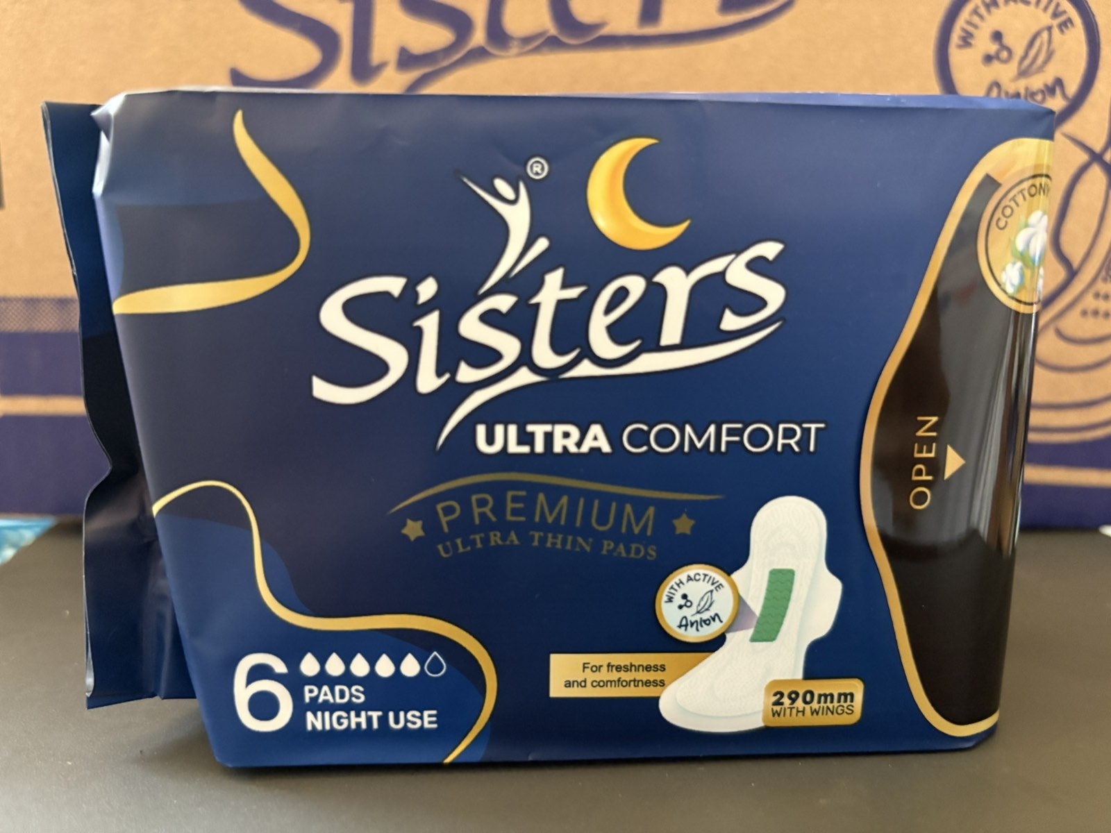 Sisters Premium Ultra Thin Night Use 290mm w/ Wings | Shopee Philippines