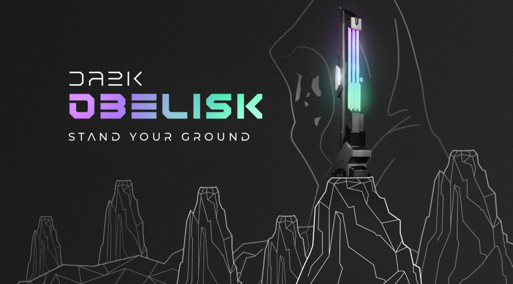 GALAX Dark Obelisk ARGB Support Stick GPU Holder Magnetic Base 5V RGB ...
