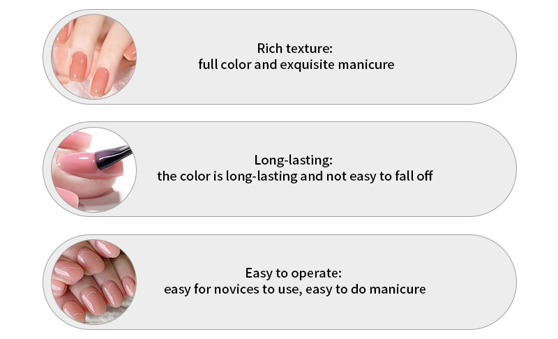 Ice Transparent Nail Polish Popular Semi-transparent Nail Art Raw ...