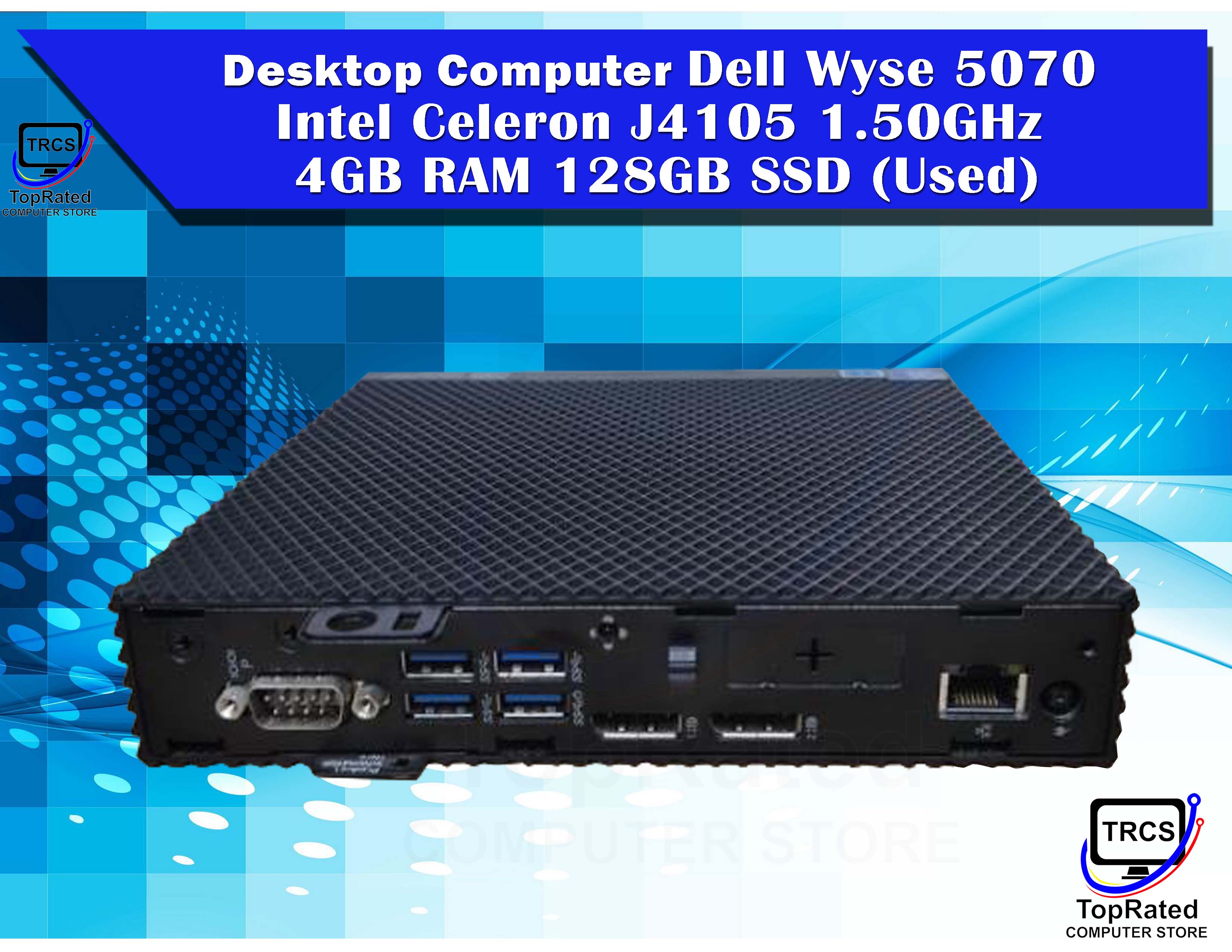 Desktop Computer Dell Wyse 5070 Intel Celeron J4105 1.50GHz 4GB RAM ...