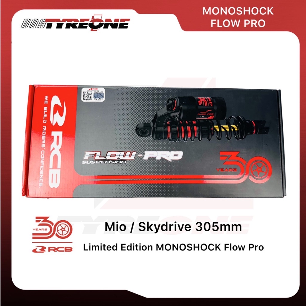 Racing Boy RCB 30th Limited Edition Monoshock Flow Pro Mio / Skydrive ...