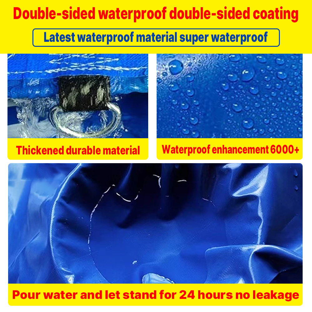 Makapal Blue Orange Waterproof Sack Trapal Heavy Duty All Weather ...