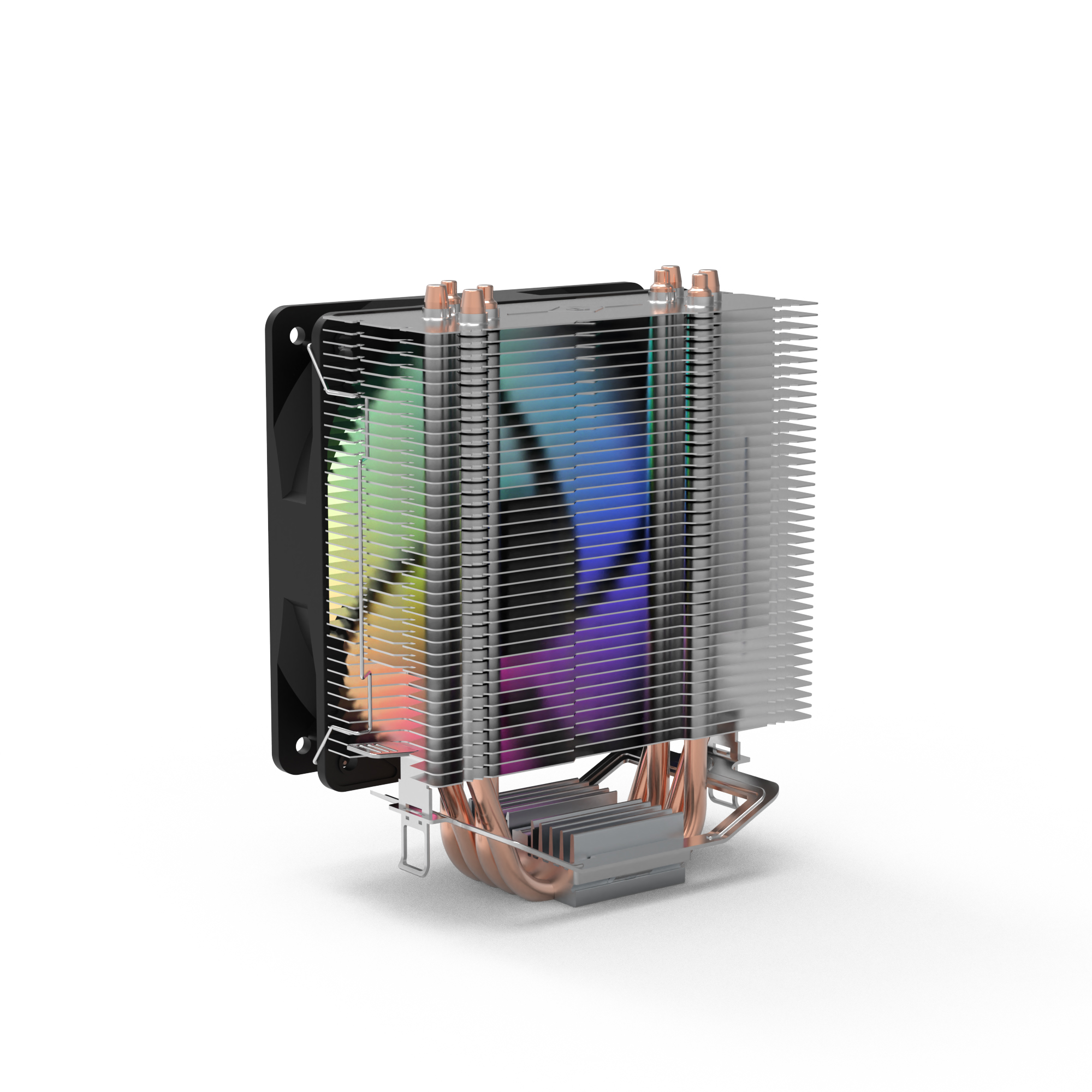 Inplay S40 TDP 140W 4 Copper RGB Processor Heatsink 4Pin For Intel ...