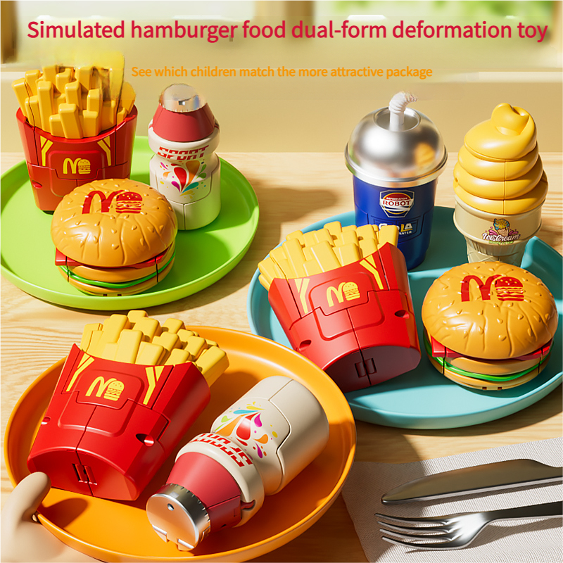 【Best Christmas gift】5-in-1 set Transformers robot toys for kids DIY ...