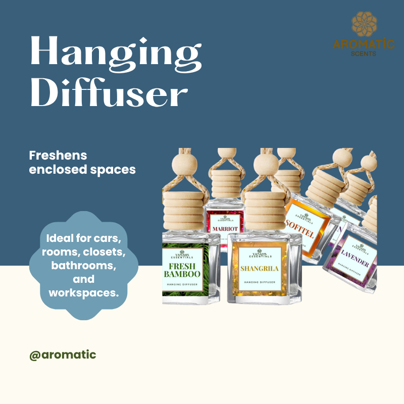 Hanging Car Diffuser – Premium Oil-Based, Long-Lasting Fragrance ...