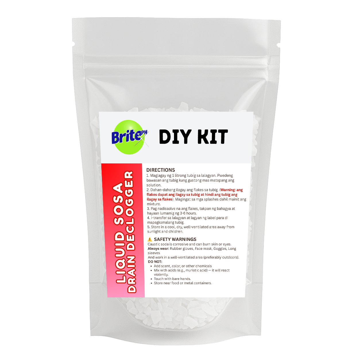BritePH Liquid Sosa DIY Kit (1L Yield) | Shopee Philippines
