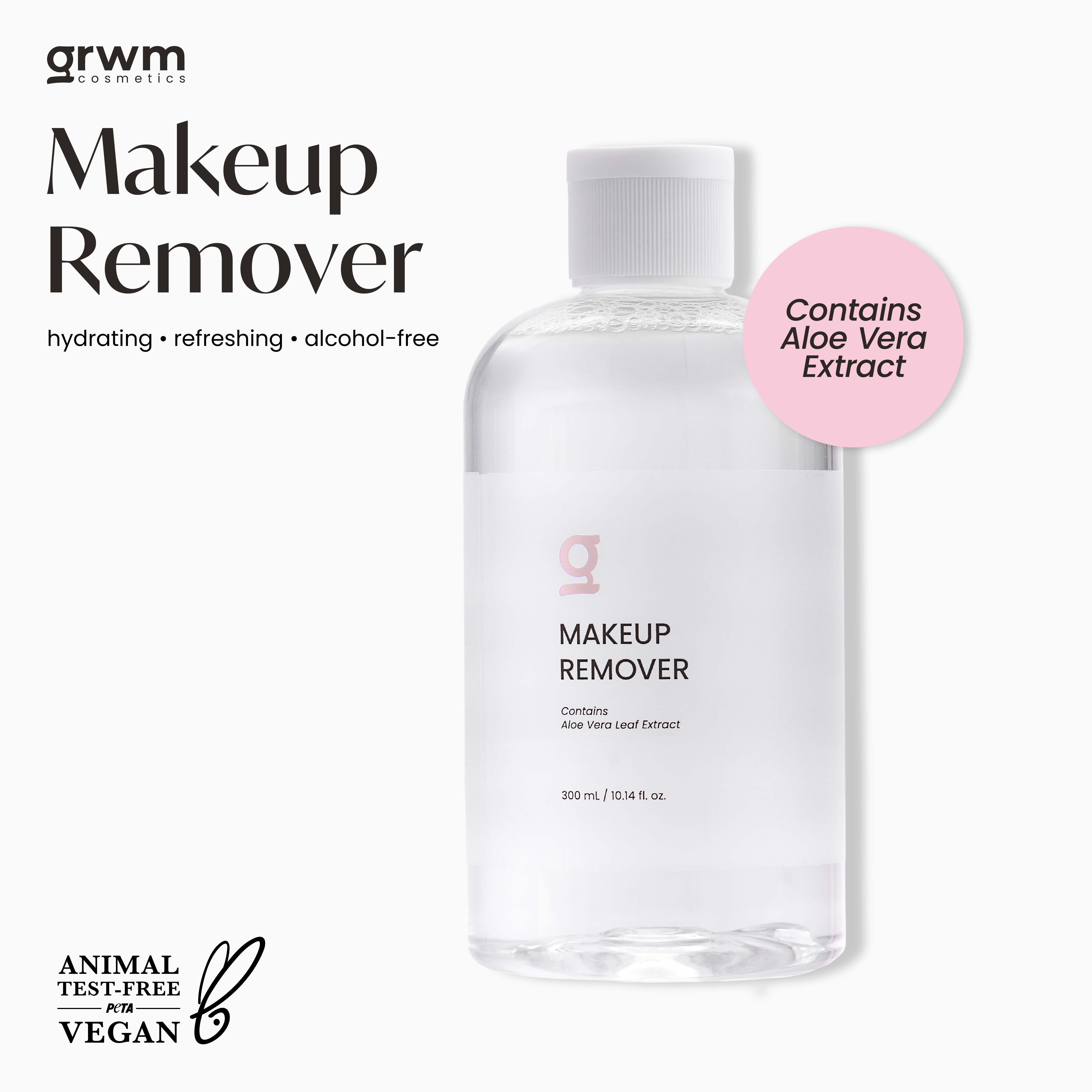 GRWM Cosmetics Makeup Remover | Shopee Philippines