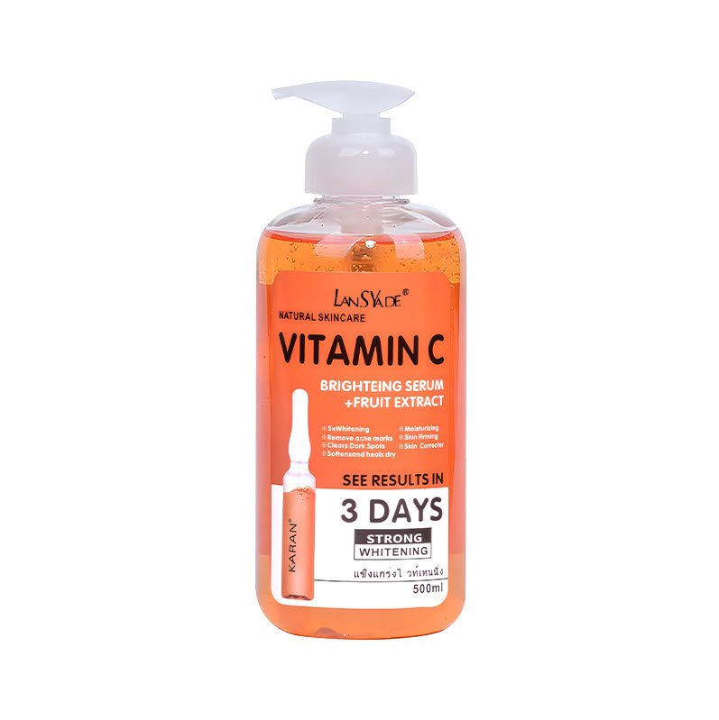 Lansyade Vitamin C Body Serum 500ml - Brighten, Nourish, Glow with ...