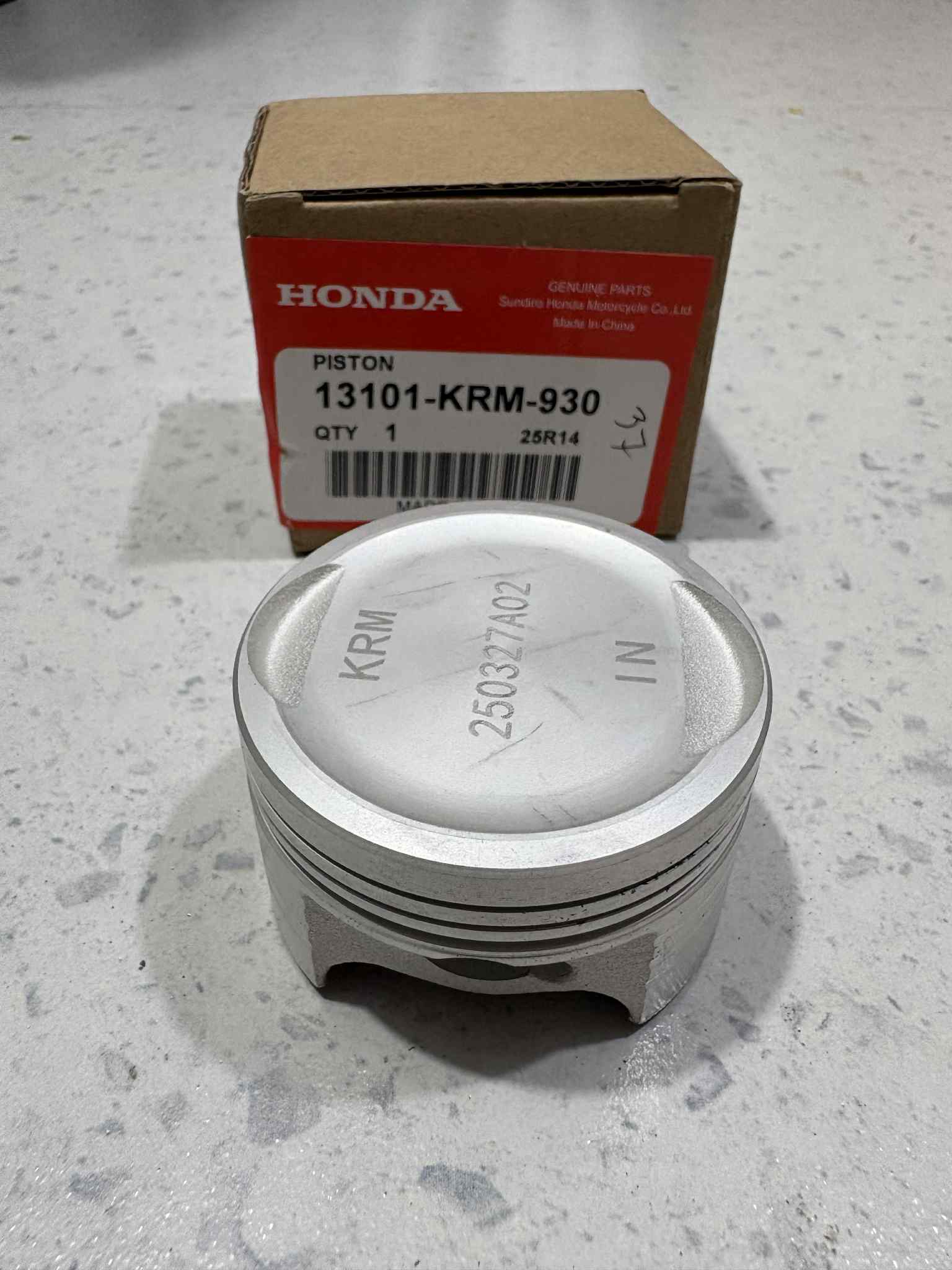 Honda Genuine Piston(XR150/TMX 150 Supremo) | Shopee Philippines