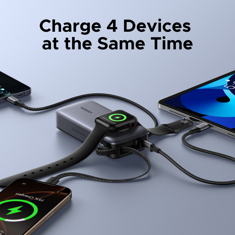 [SUPER SALE] UGREEN 10000mAh 30W PD Power Bank Wireless Magnetic ...