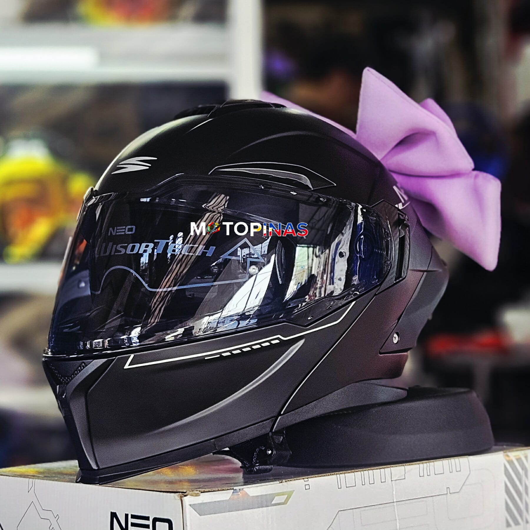 Spyder Neo Icon Modular Helmet with Ribbon | Shopee Philippines