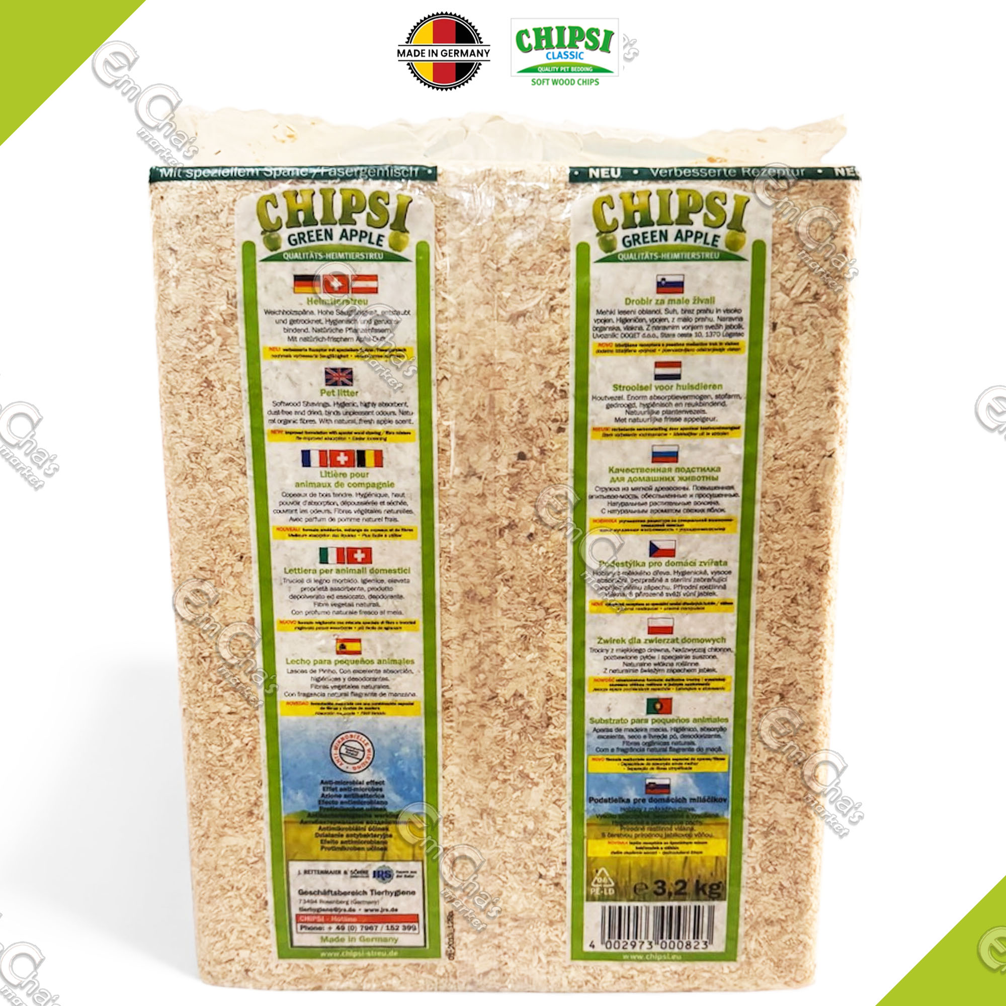 Jumbo 3.2kgs Chipsi Wood Shavings Compressed KUSOT for Hamsters Rabbits ...