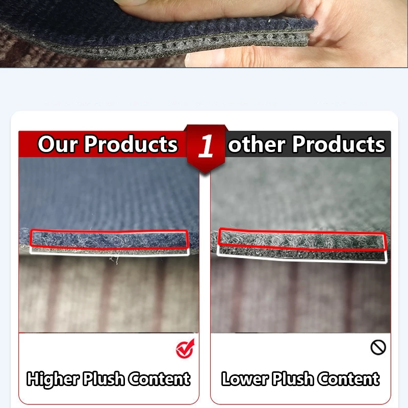 [COD]Carpet Tile Mat Self-Adhesive Carpet Floor Tiles Sticker Anti ...