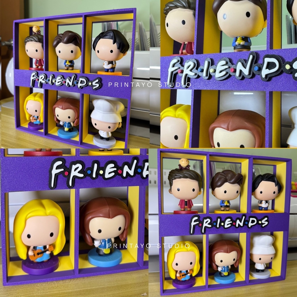 Mcdo X Friends Toy Stand ( toys not included ) | Shopee Philippines