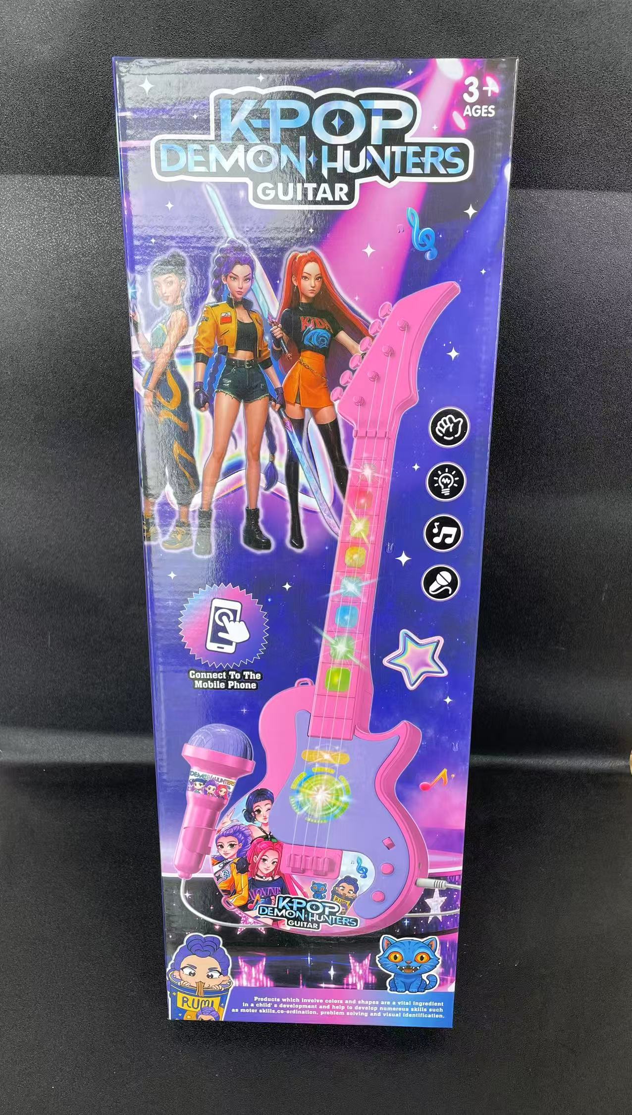 UG Kpop huntrixx guitar microphone toy | Shopee Philippines