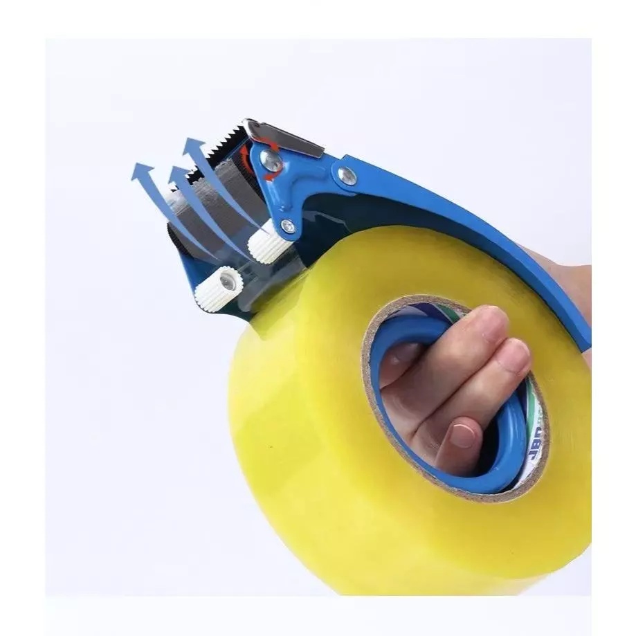 2 styles Metal Plastic Tape Dispenser Tape Cutter Packaging Heavy Duty ...