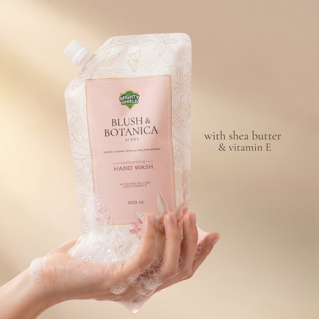 Mighty Shield Antibacterial Moisturizing Liquid Hand Soap - BLUSH ...