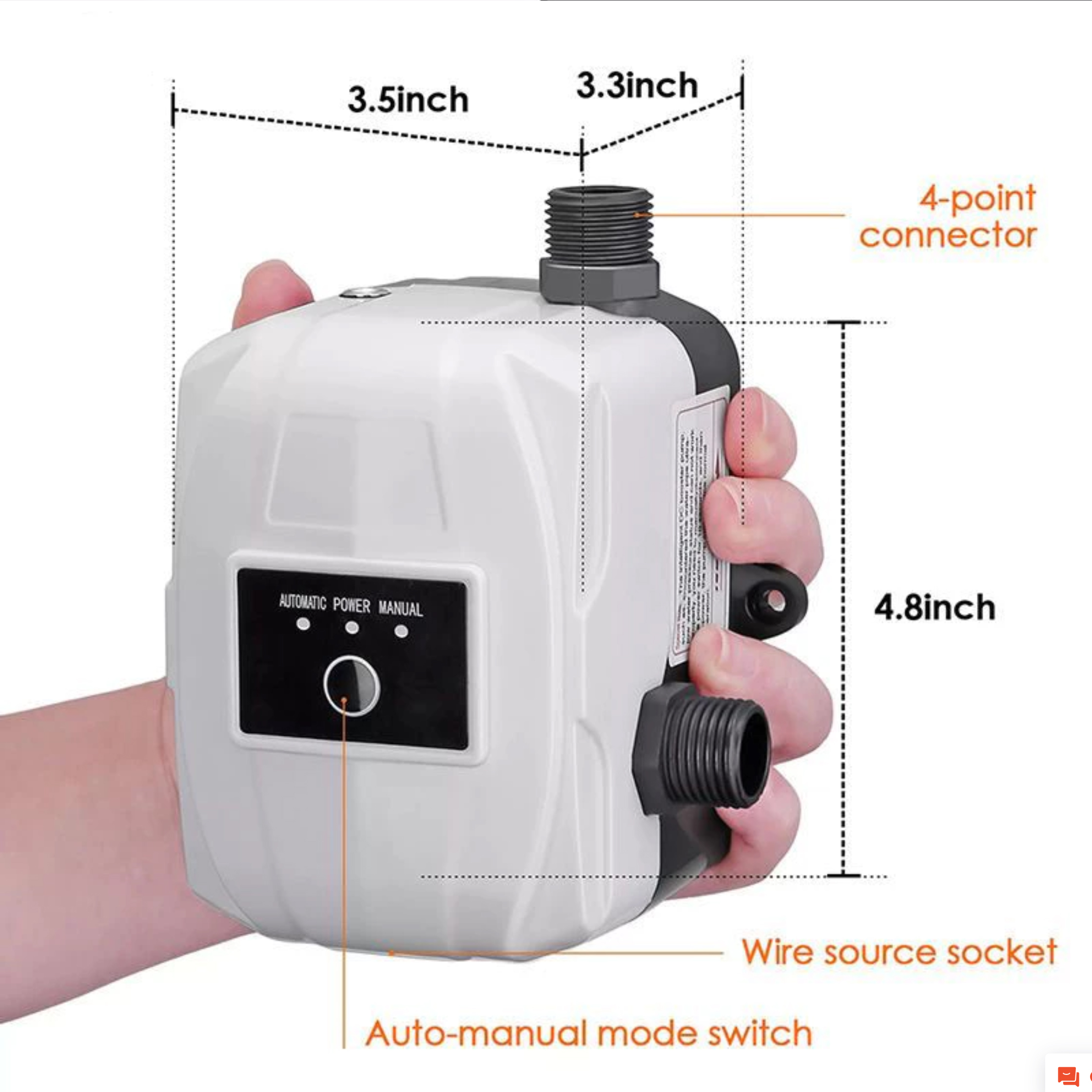 booster pump Water pump Shower Water Booster Pump Pressure Washer Pump ...