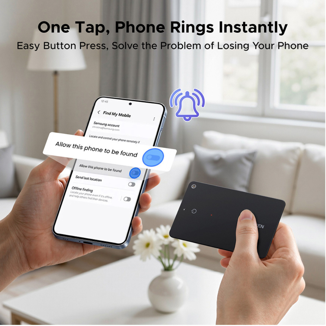 UGREEN Slim Pro Tracker for Google Devices Android 9+ and for iOS14 ...