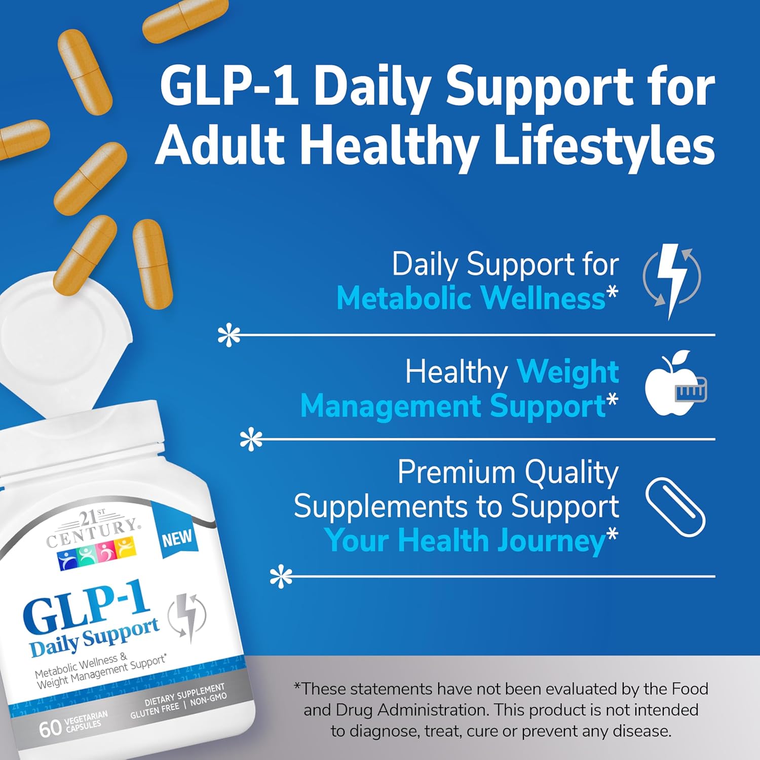 Aya's Healthy | 21st Century, GLP-1 ( Support for Metabolic Wellness ...