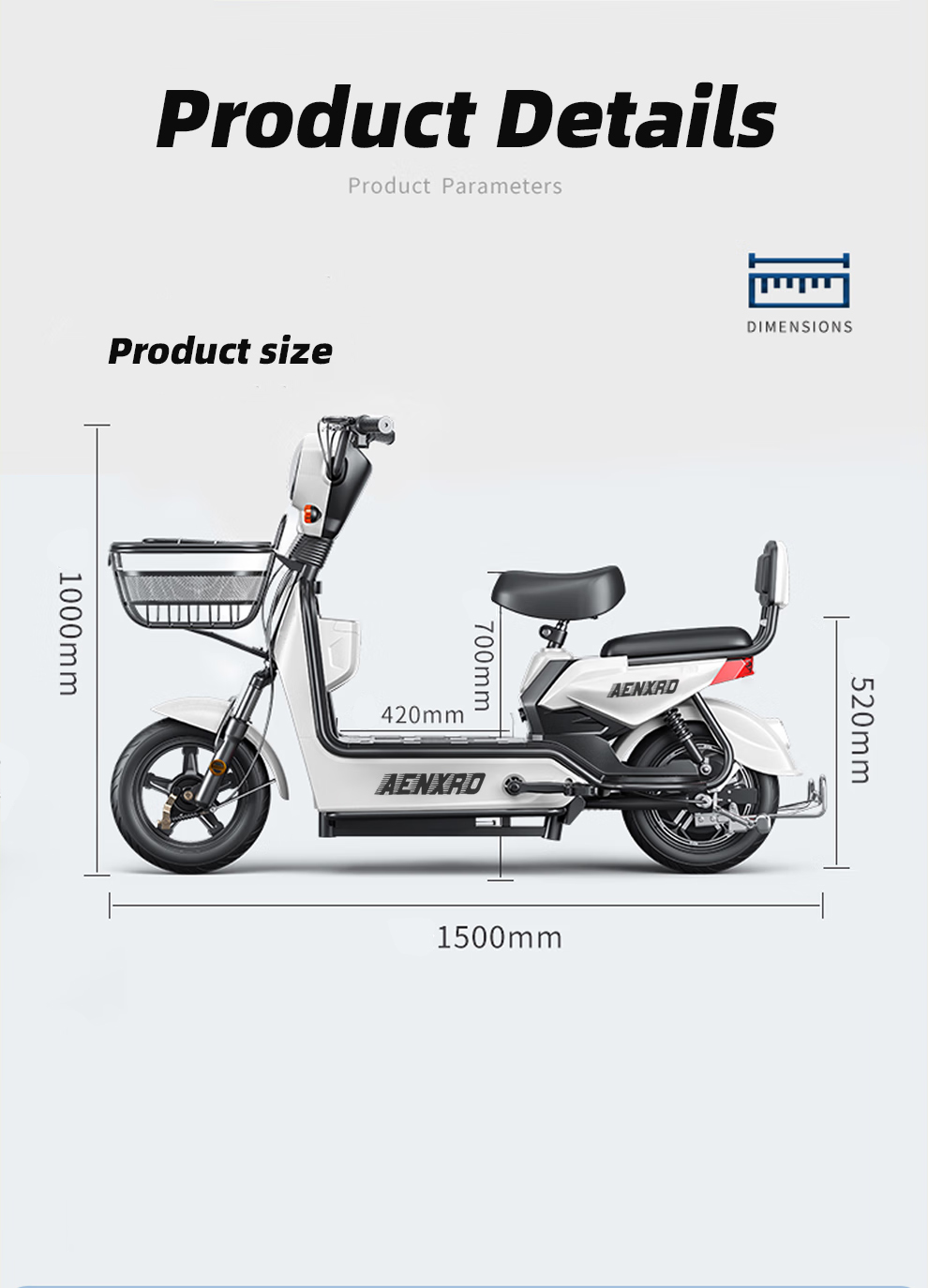 AENXRD E Bike electric bikes 2 Wheels Electric Bikes Electronic Bike ...