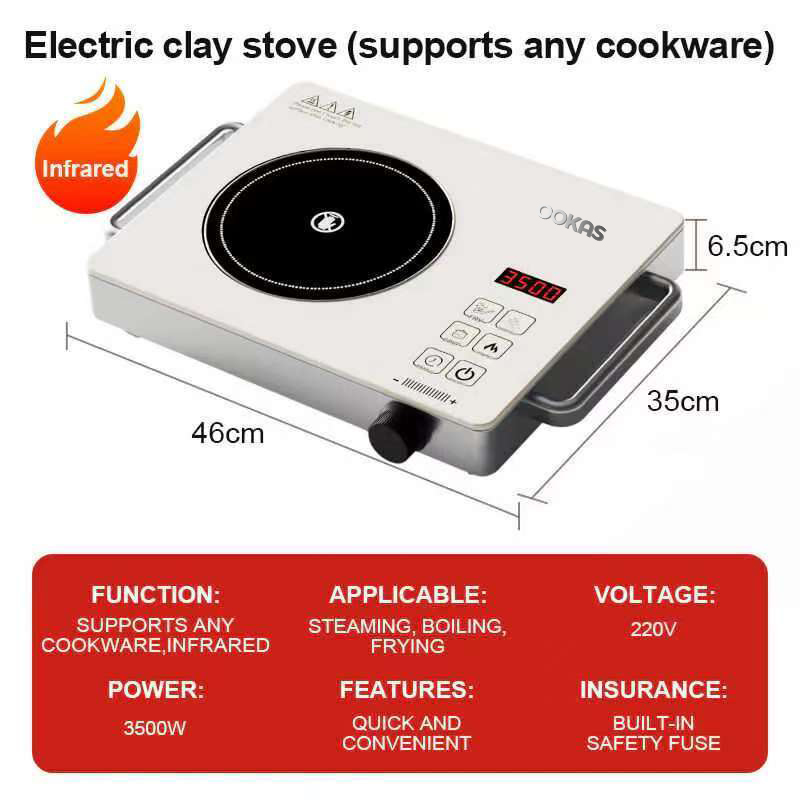 OOKAS Multifunctional Induction Cooker Inverter Electric Stove Heavy ...