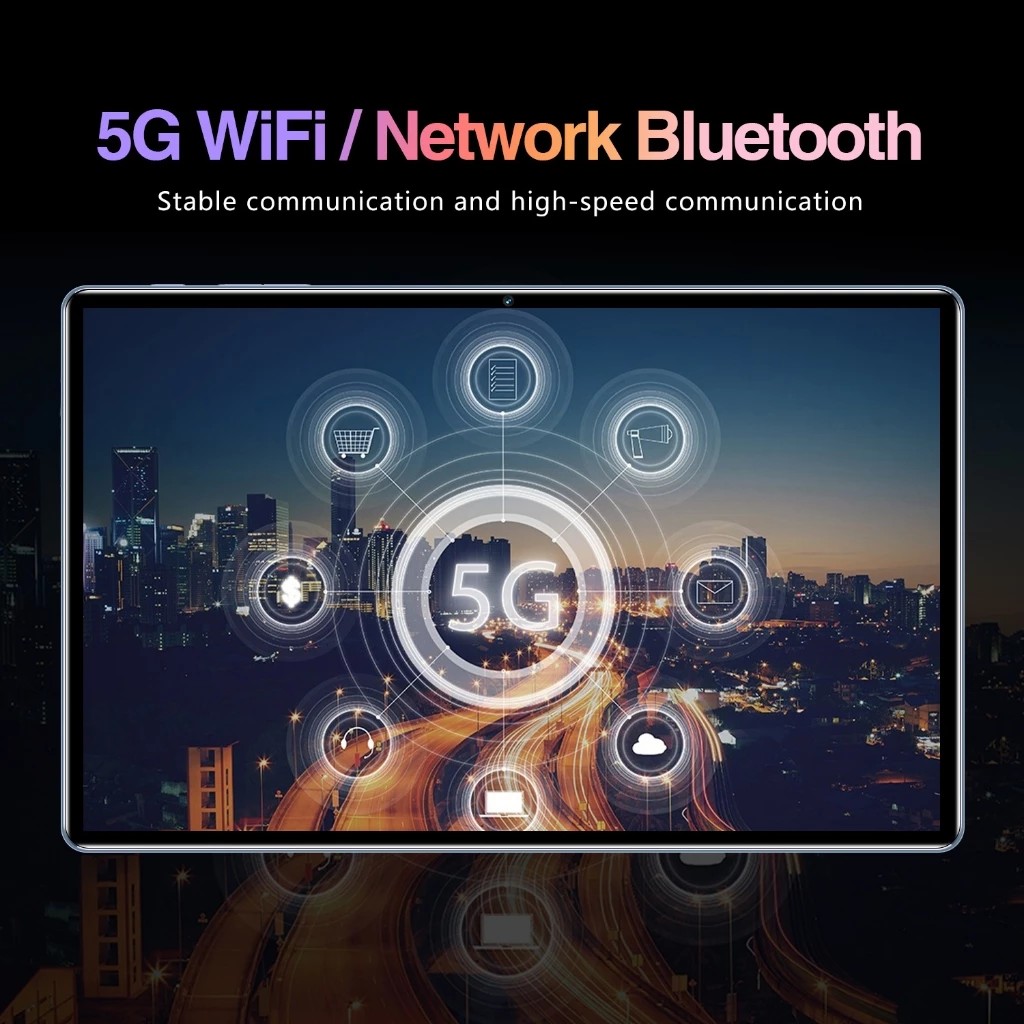 SPARK PRO Original 5G Tablets 10 Inch 16GB + 1TB 6000mAh Android Tablet ...