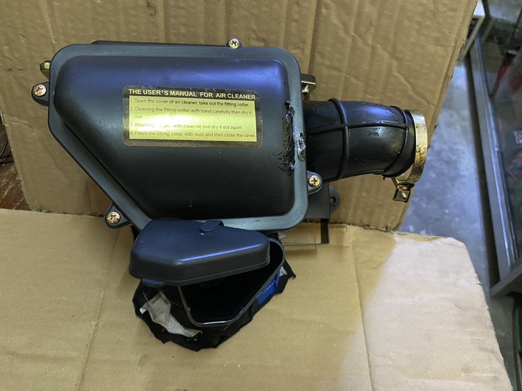 AIR BOX ASSEMBLY FOR RUSI TC MACHO 125/150/175(ORIGINAL) | Shopee ...