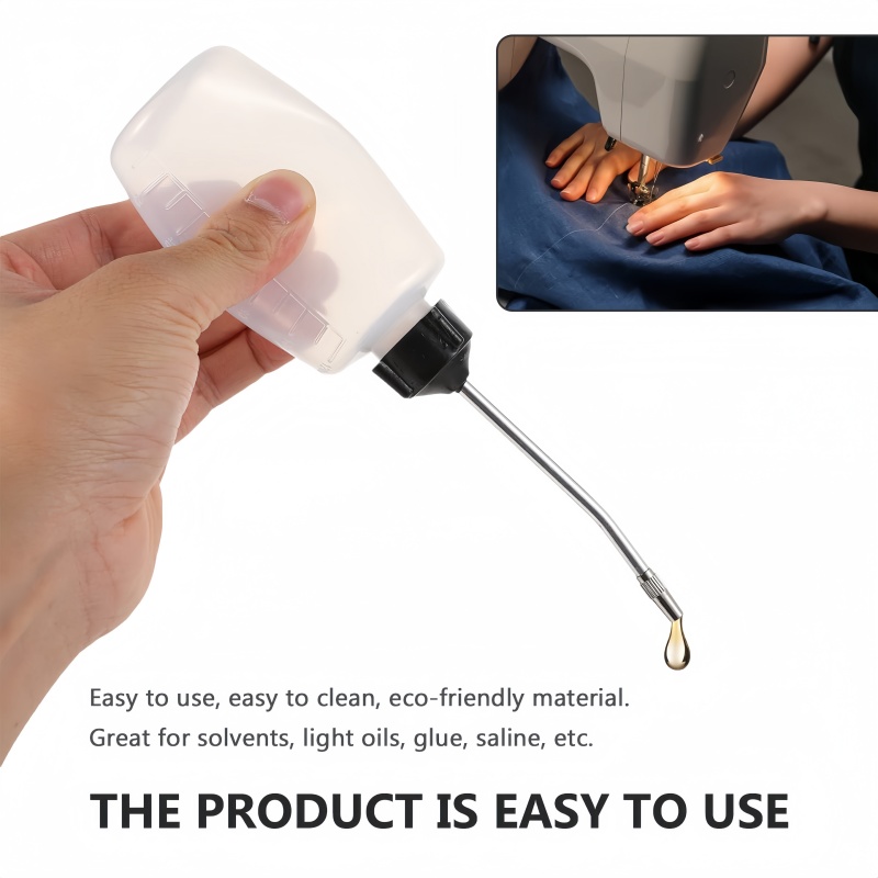 【BUY 1 TAKE 1】Heavy Duty Sewing Machine Oil Bottle 120ml Leakproof Cap ...