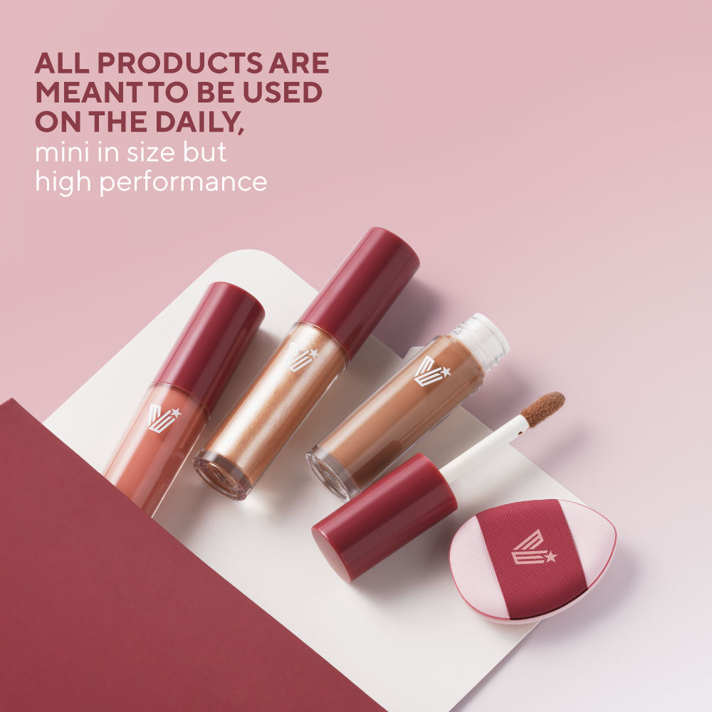 VICE CO. On The Daily Quartet [Mini Blush, Mini Brontour, Mini ...