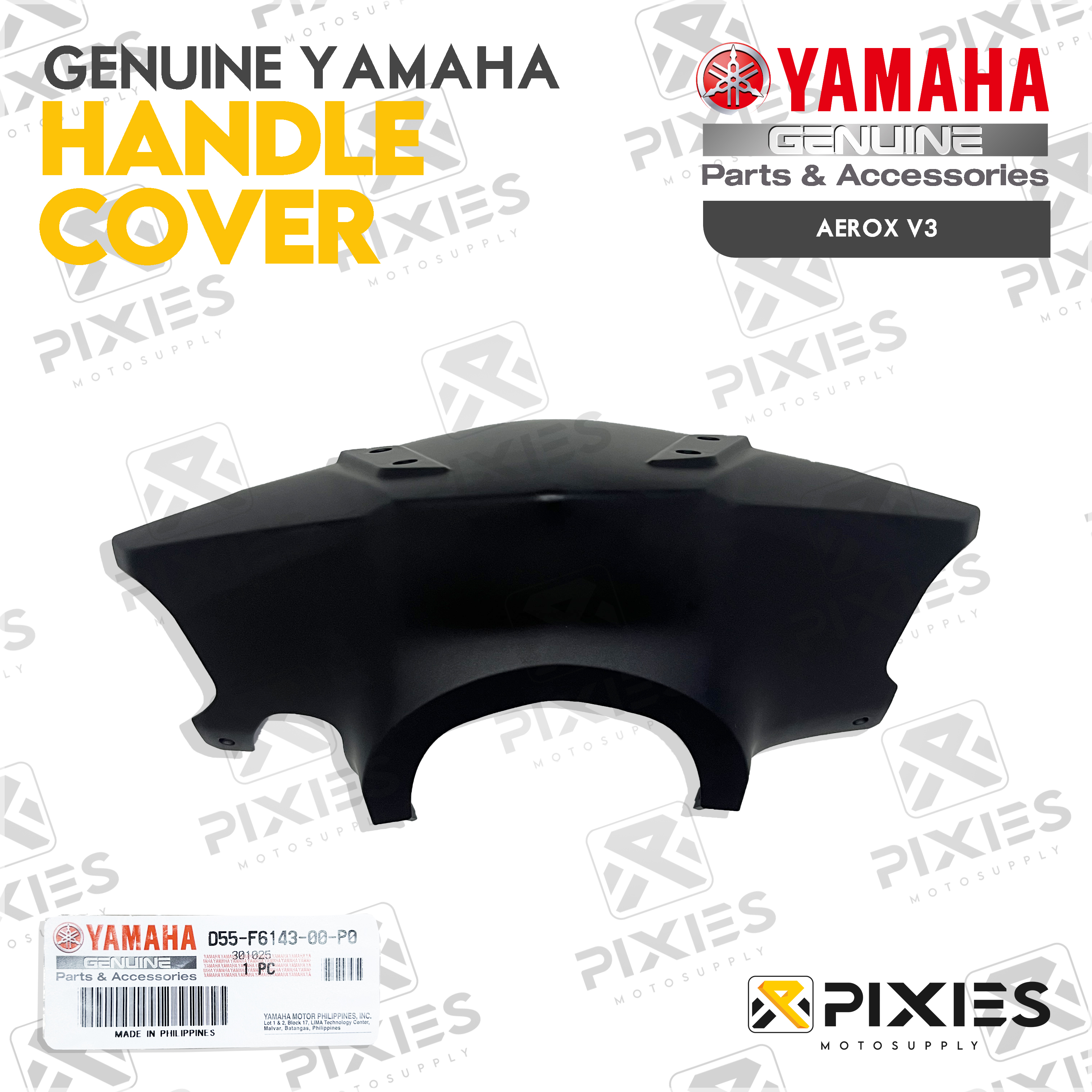 YAMAHA GENUINE HANDLE COVER WINDSHIELD COVER FOR AEROX V3 / AEROX 2025 ...