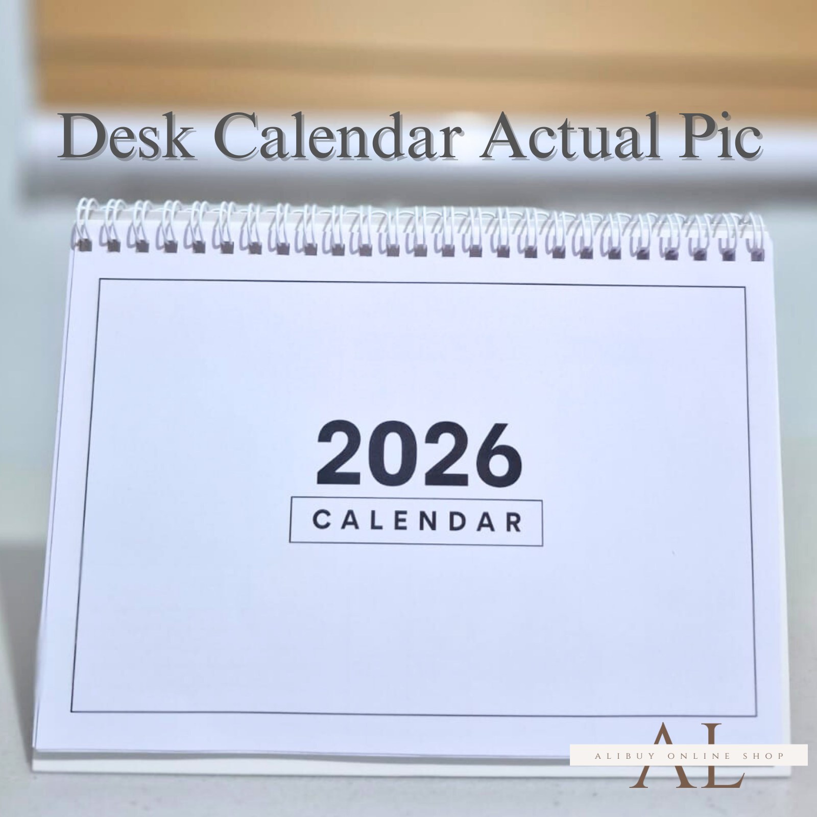 2026 TABLE/DESK CALENDAR | A5 SIZE | 13 PAGES | FOLDCOTE | CALENDAR ...