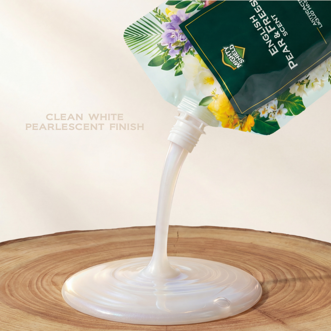 Mighty Shield Antibacterial Liquid Hand Soap - ENGLISH PEAR & FREESIA ...