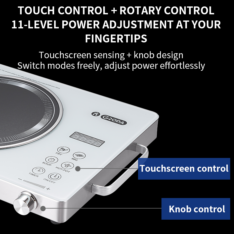 Nkove Household Electric Stove Inverter Induction Cooker Ceramic ...